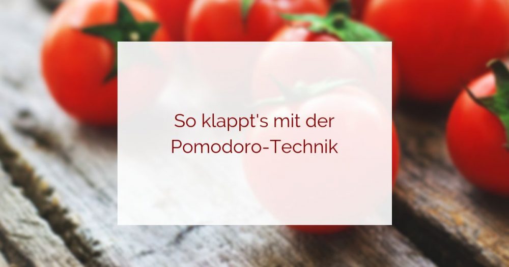 Fallstricke bei der Pomodoro-Technik - so umgehst du sie